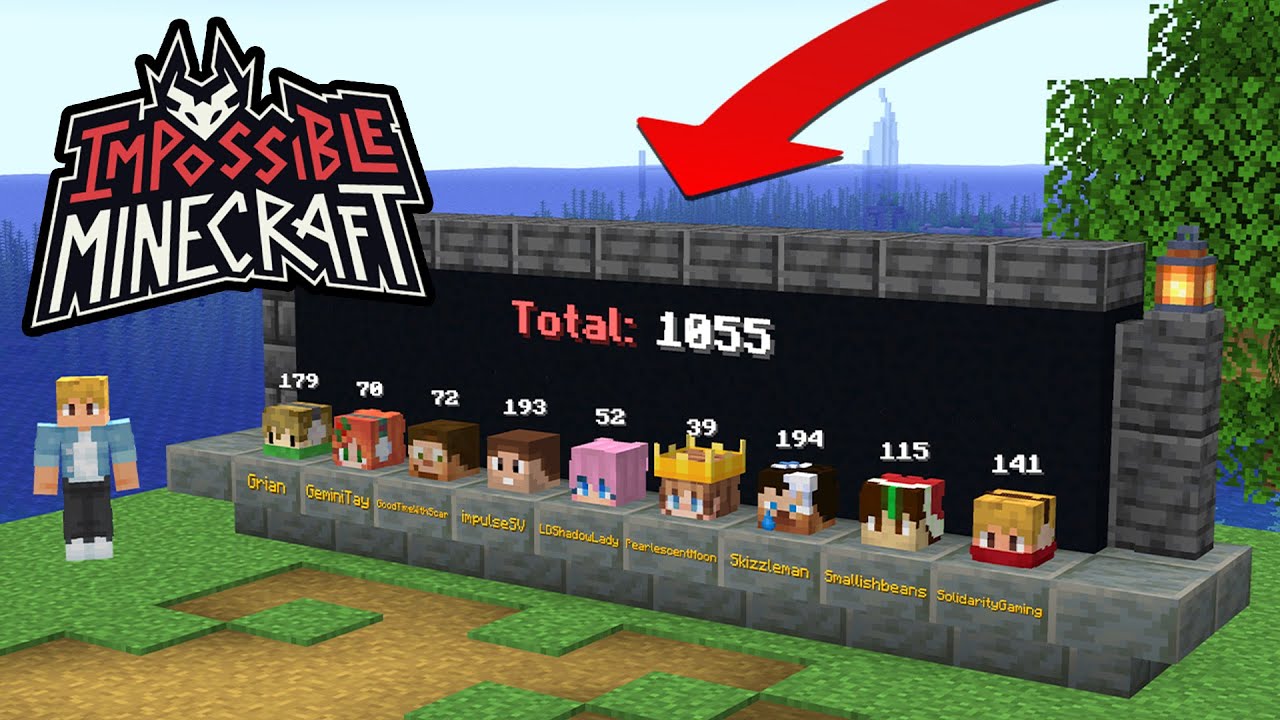 1000+ DEATHS & DEEP DARK TROUBLE!! | Impossible Minecraft SMP | #6 - Minecraft videos