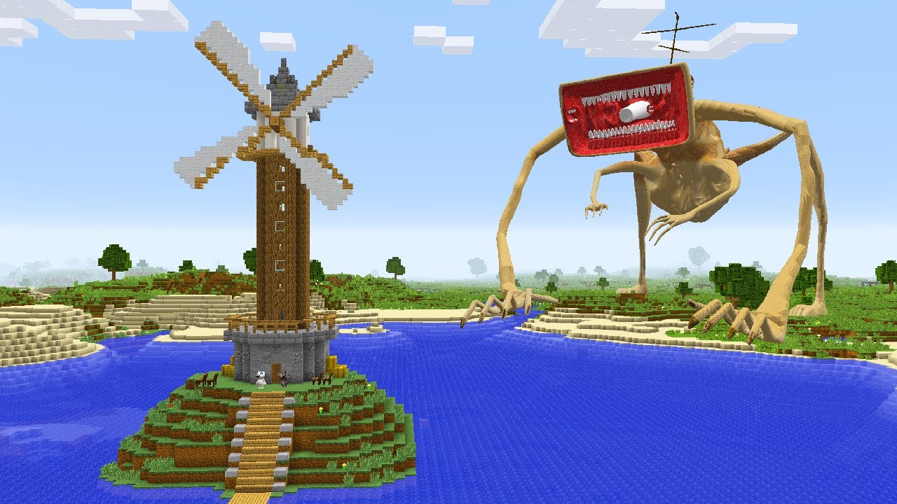 SURVIVING FROM MEGA HORN HEAD ARRIVAL in Minecraft - Gameplay - Coffin ...