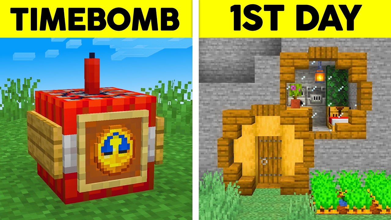 65 Mind-Blowing Minecraft Build Hacks - Minecraft videos