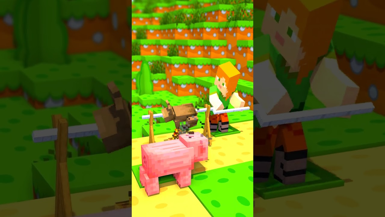 Alex is cooking food!!!??? - Alex and Steve Adventures #minecraft # ...