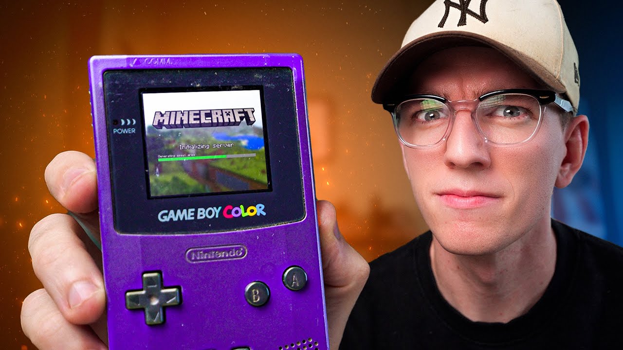 Can 27 Year Old Game Boy Color Run Minecraft? - Minecraft videos