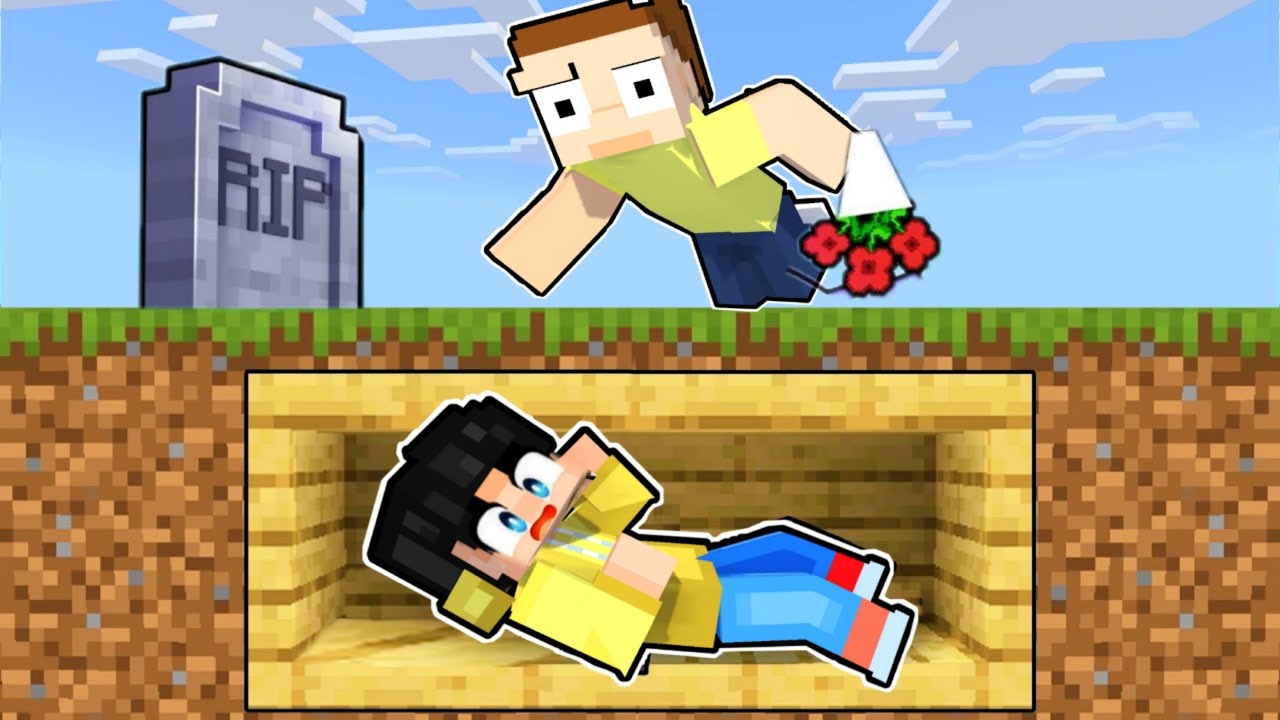 Dave Was BURIED ALIVE in Minecraft! (Tagalog) - Minecraft videos