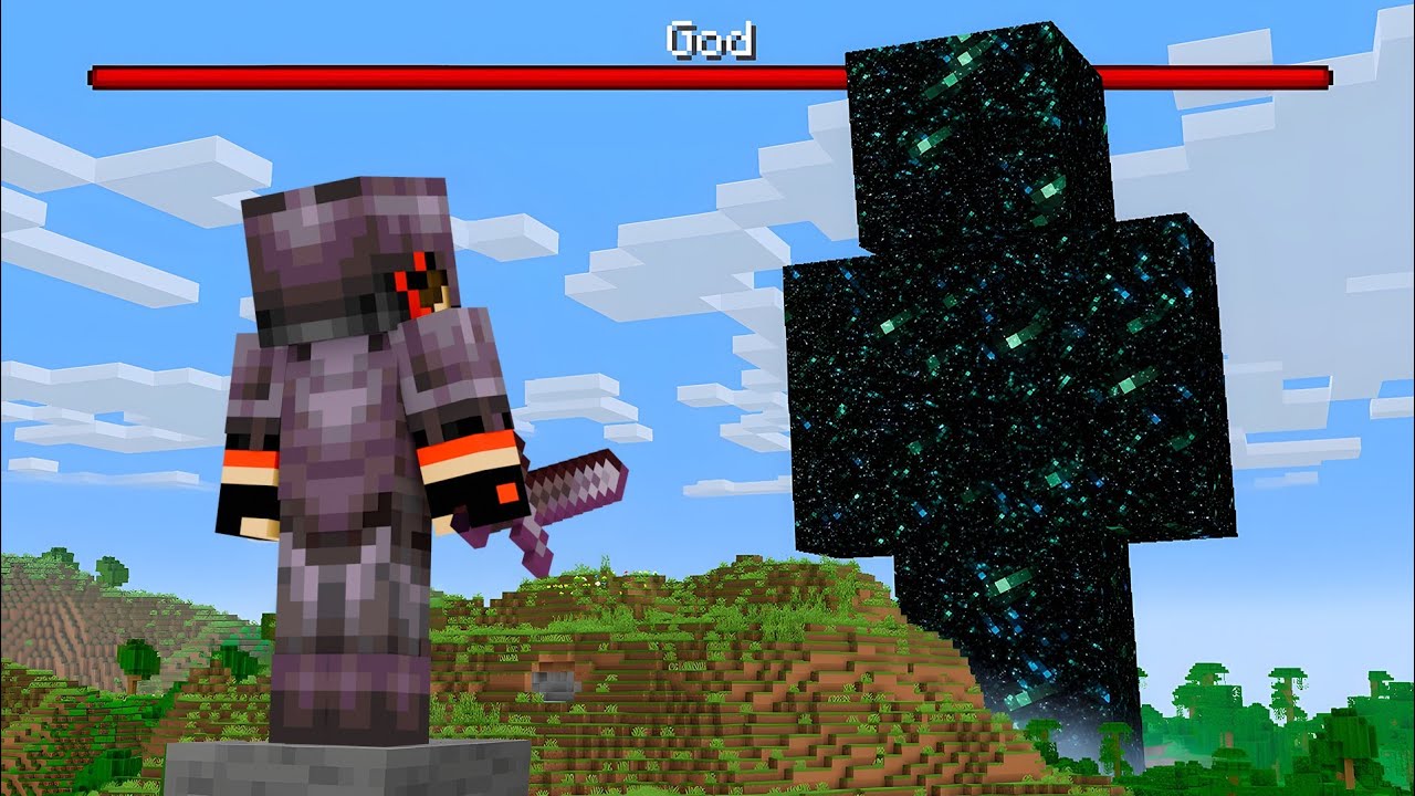 How Strong is IMMORTAL God in Minecraft? - Minecraft videos