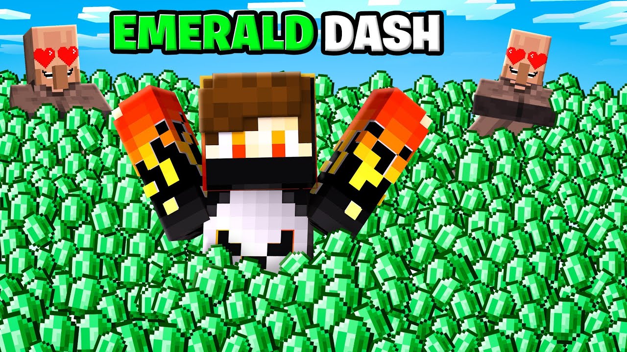 How to Get 974,858,954 Emeralds in Minecraft..... - Minecraft videos