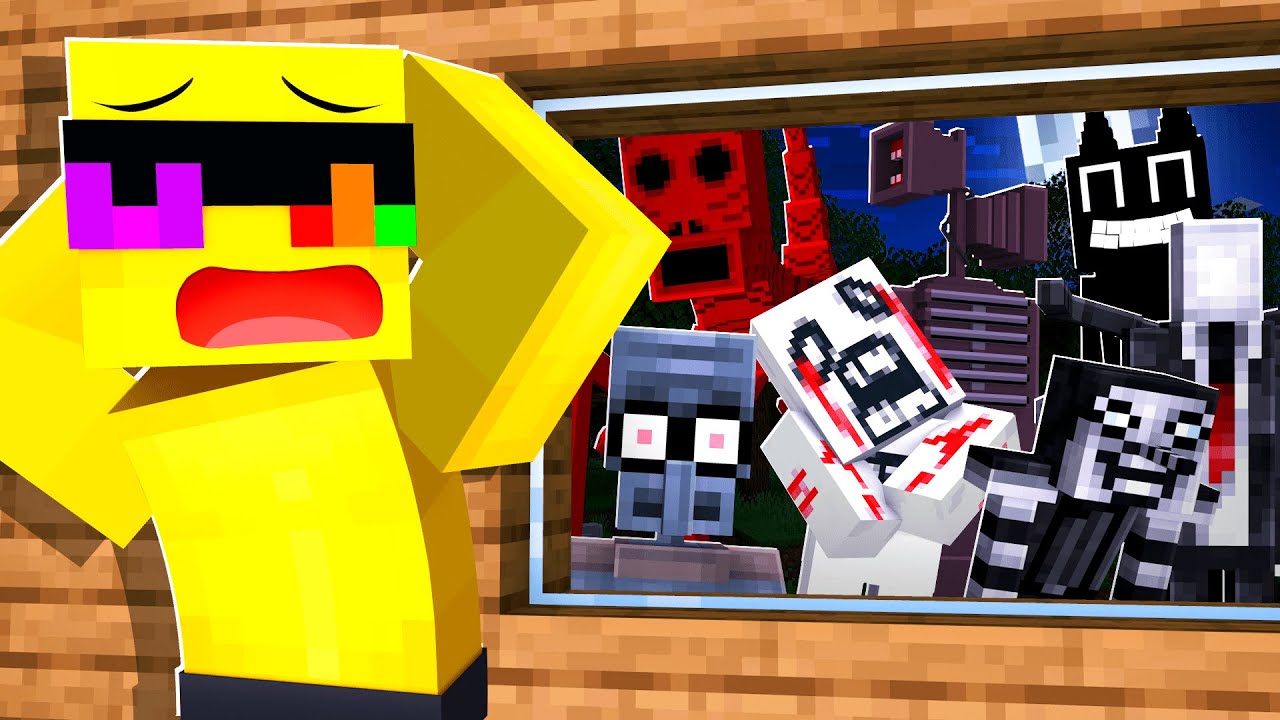 I Added Over 100 Horror Mods to Minecraft - Minecraft videos