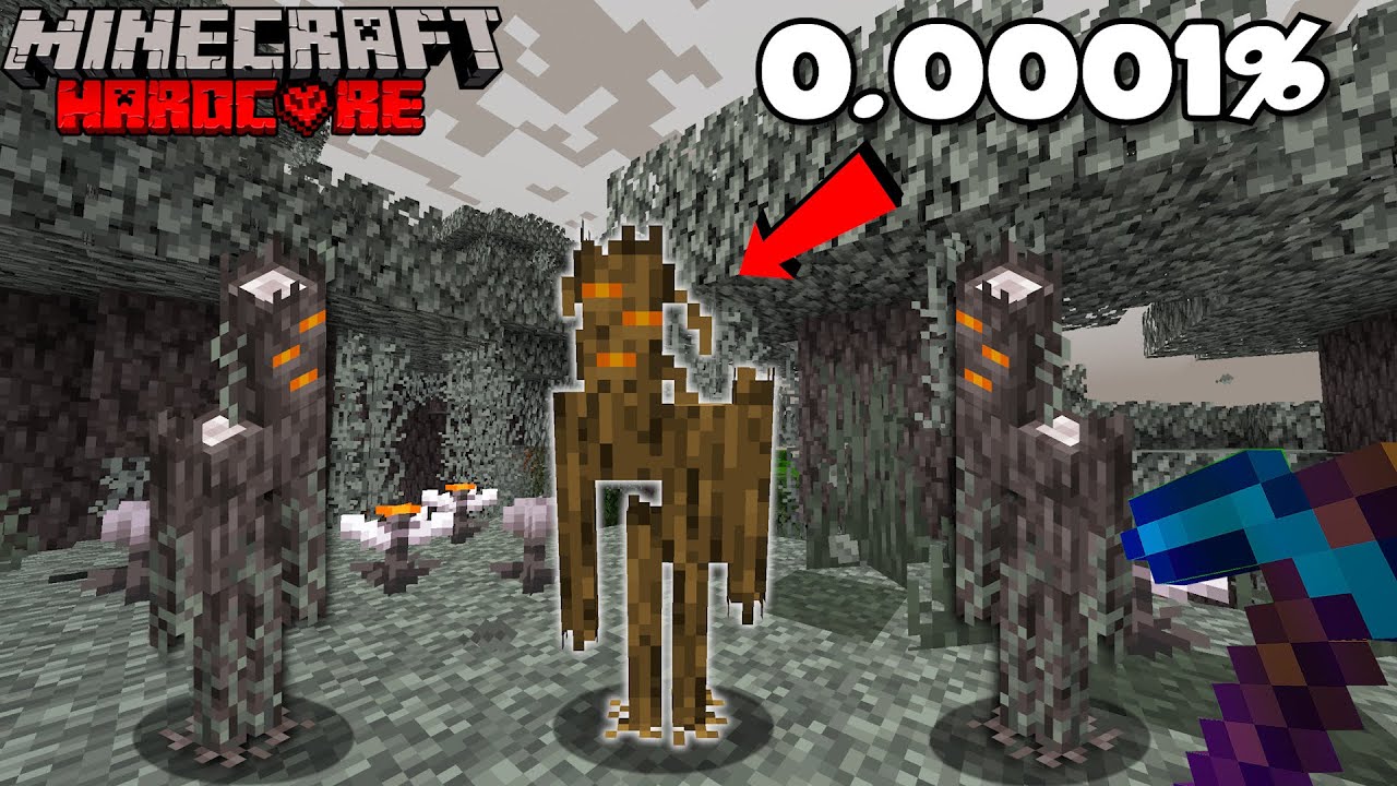 I COLLECT ALL RAREST Mobs in Hardcore Minecraft 1.21.4 - Minecraft videos