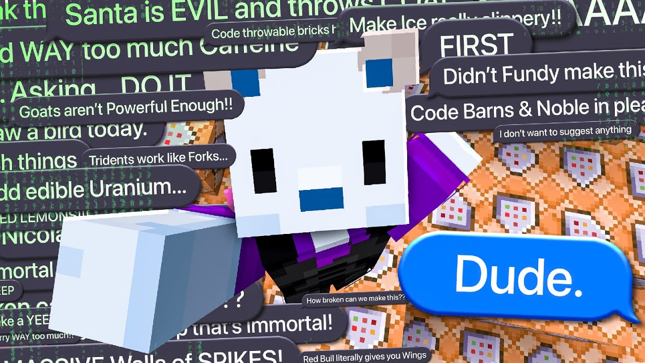 I Coded Too Many Terrible Minecraft Ideas... - Minecraft videos