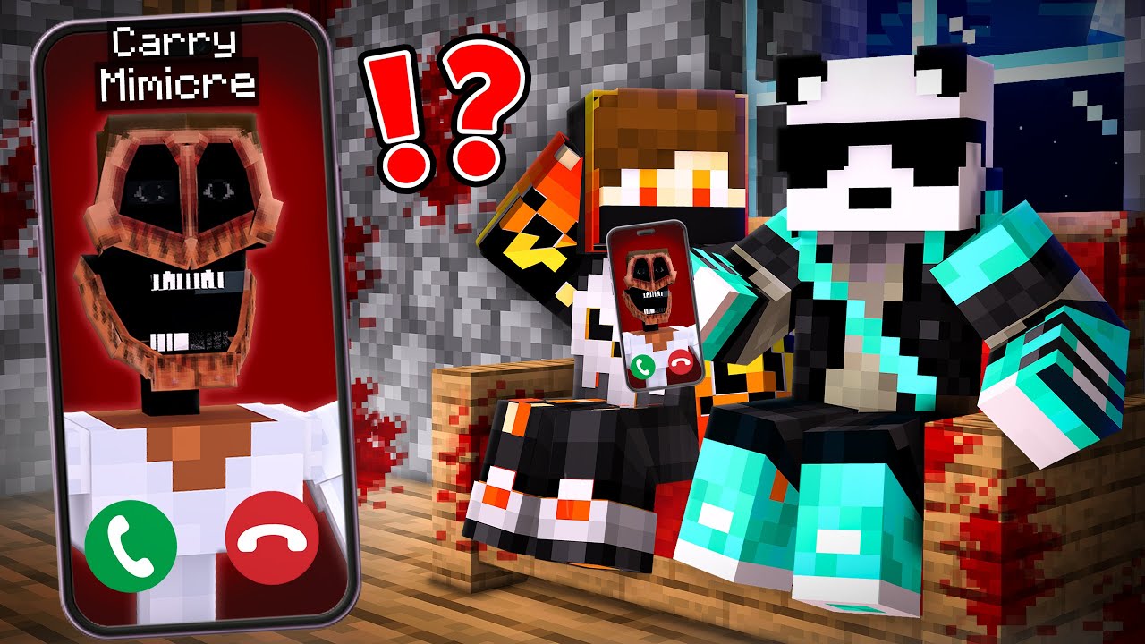 I Got Call From Scary DASH and CARRY MIMICER in Minecraft! - Minecraft ...