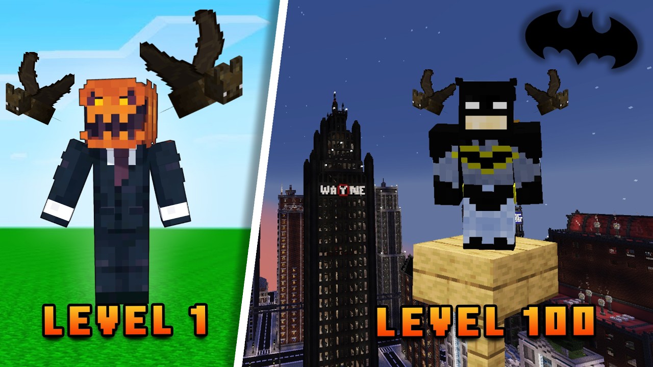 I SAVED THE WORLD AS BATMAN IN MINECRAFT TAMIL - Minecraft videos