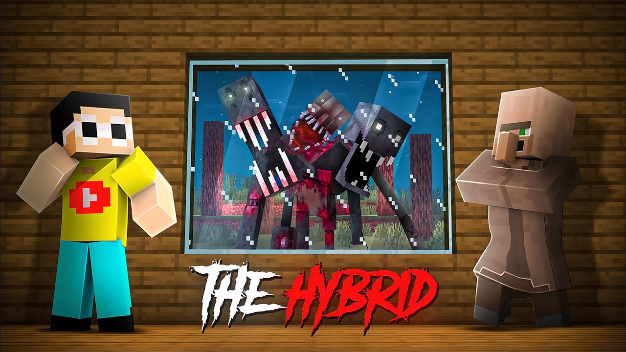 I Survived TERRFYING CREATURE In Minecraft -The Hybrid (HINDI ...