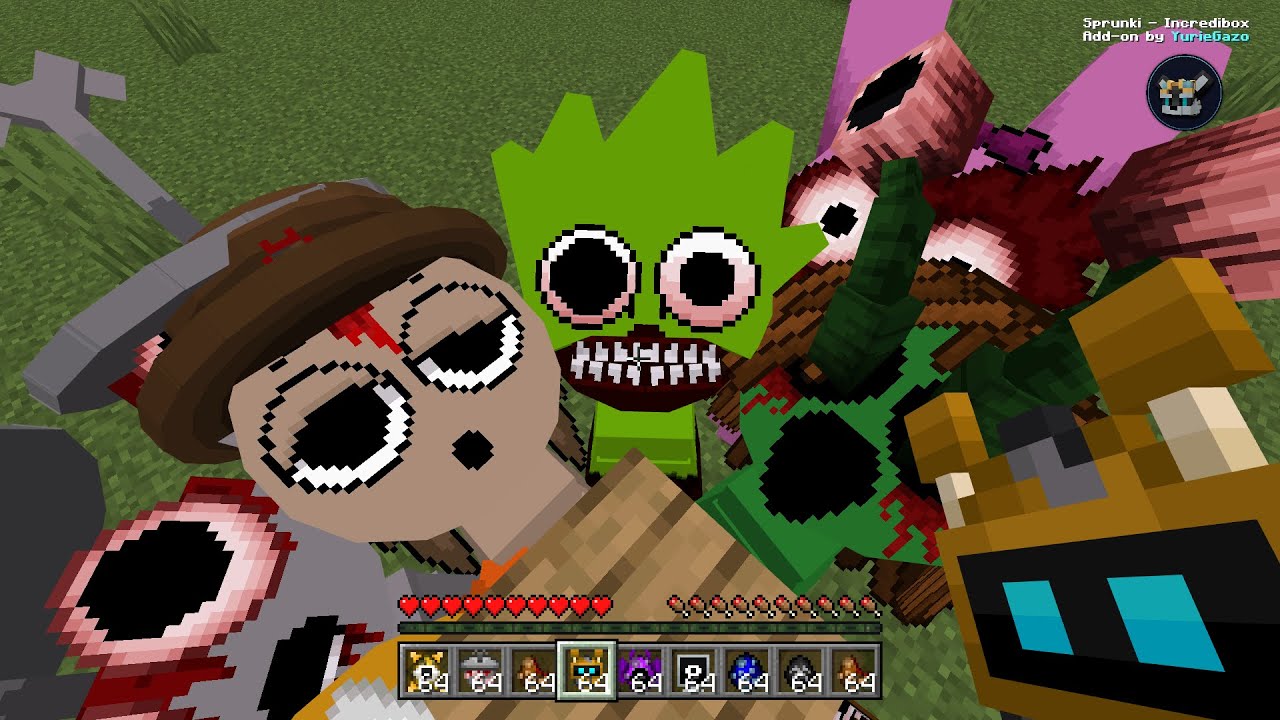 Incredibox SPRUNKI Minecraft Version - Minecraft videos