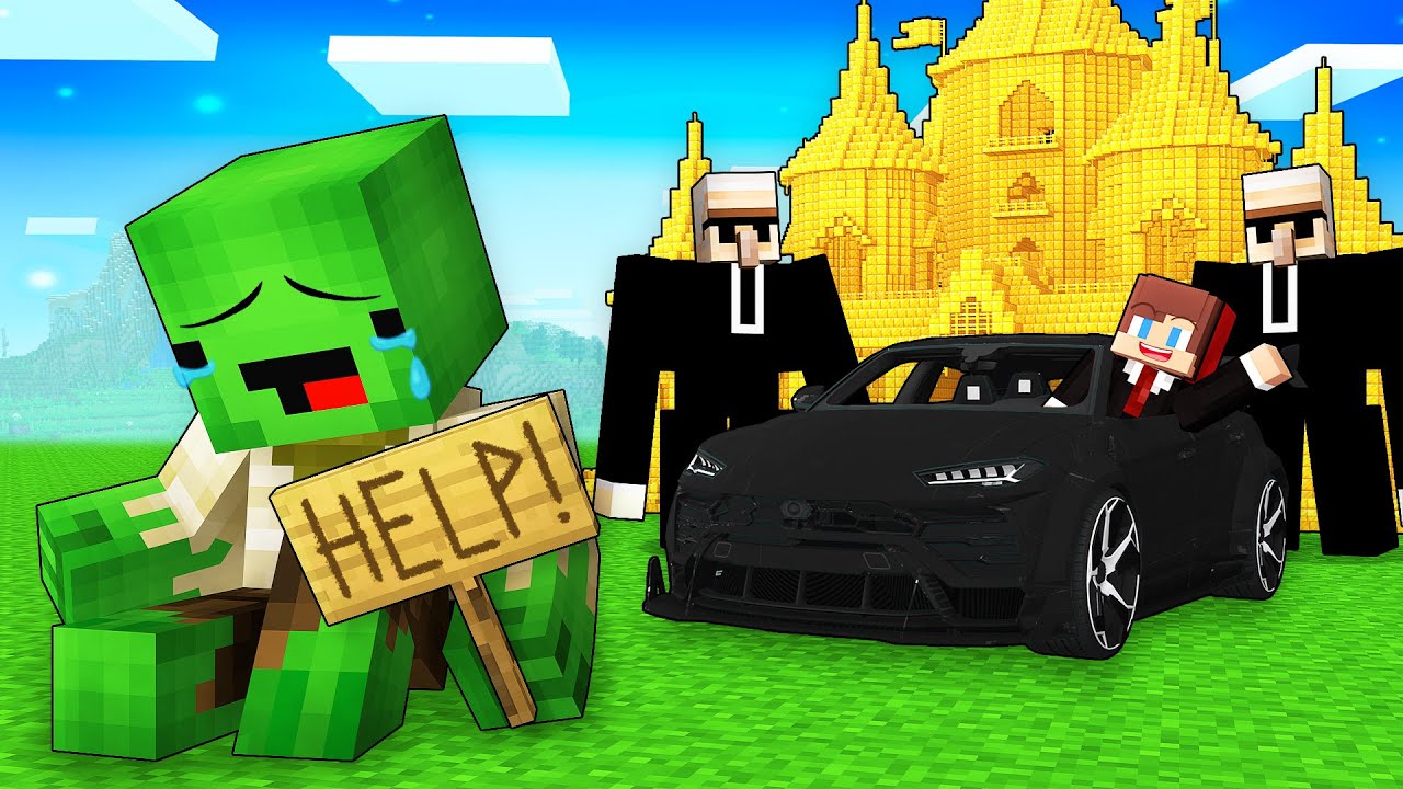 Jj Became A President And Kicked Mikey Out In Minecraft Maizen