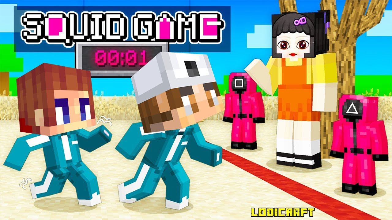 Lodi Island SQUID GAME in Minecraft! - Minecraft videos