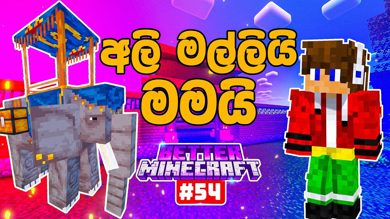 Long Wall, Big Friends: 6000+ Blocks and Elephants in Better Minecraft ...