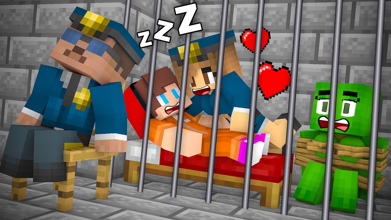 MAIZEN : JJ and Mikey trying to Escape From Prison - Minecraft Animation JJ & Mikey - Minecraft ...