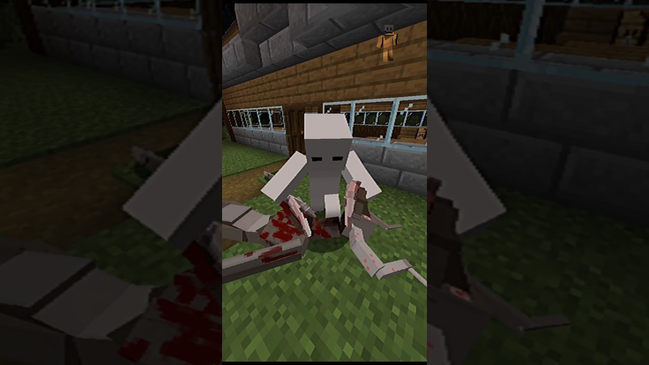 Minecraft Horror #minecraft #shorts - Minecraft videos