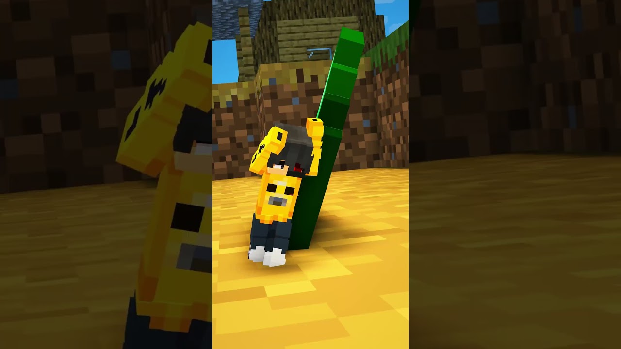 Minecraft but I'm SHORT #shorts - Minecraft videos