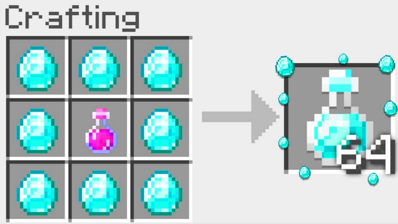 Minecraft but There are CUSTOM OP POTIONS... - Minecraft videos