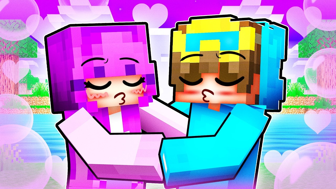 Nico’s FIRST KISS In Minecraft! - Minecraft videos