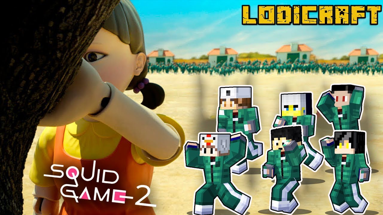 Playing SQUID GAME In Minecraft! (Tagalog) - Minecraft videos