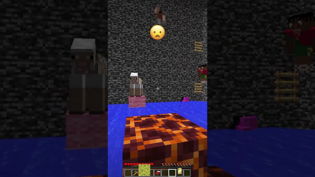 Rising Water Level vs Box Emoji Reaction #meme #shorts #minecraft ...