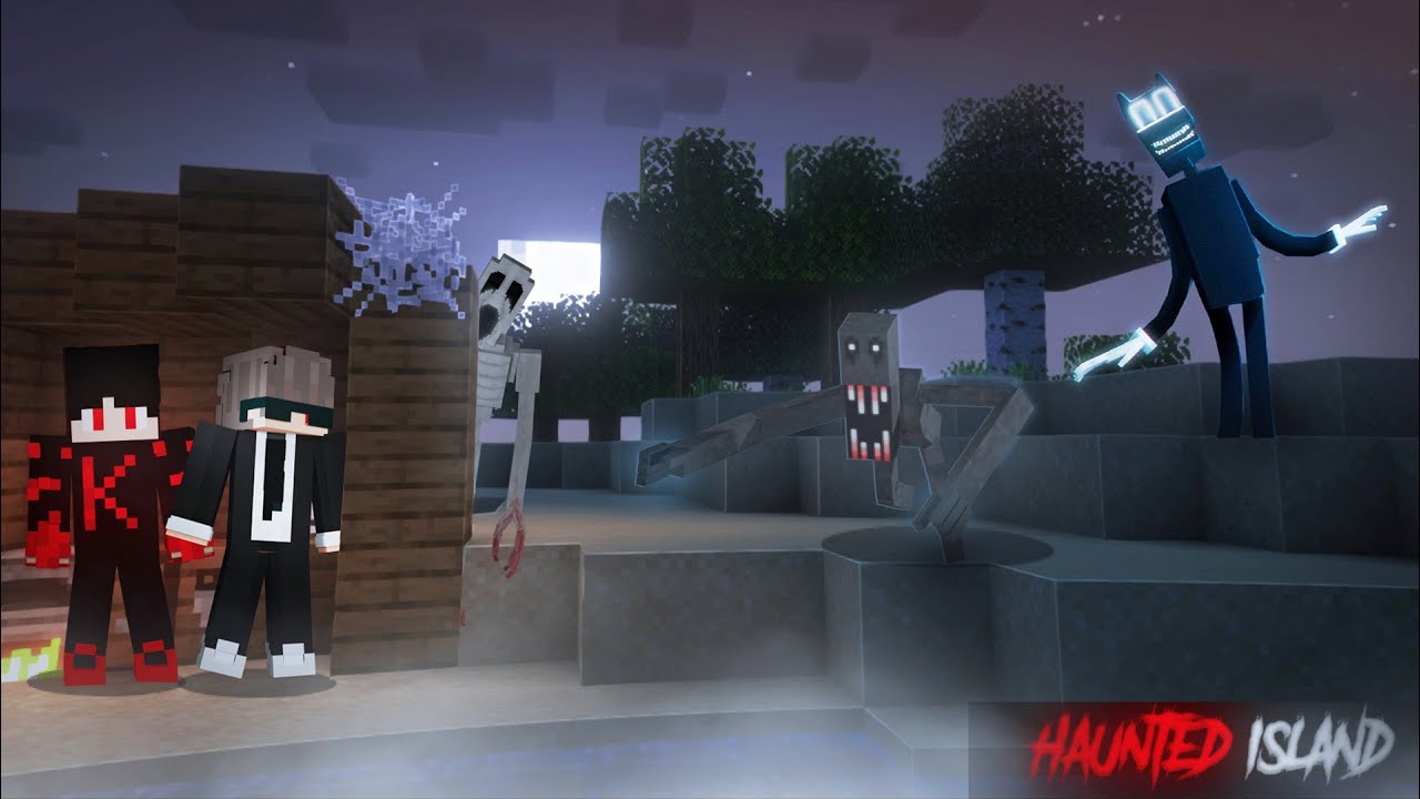 Surviving a Haunted Island in Minecraft! (hindi) - Minecraft videos