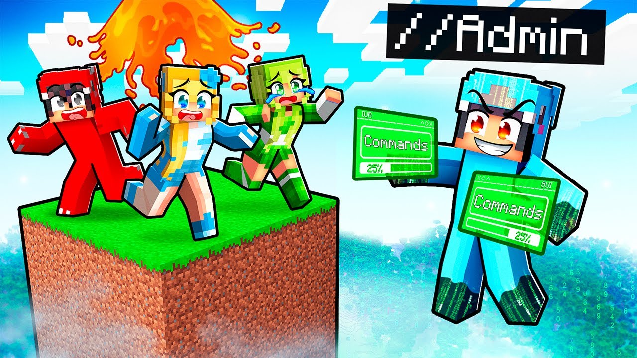 Using OWNER ADMIN COMMANDS on One Chunk in Minecraft! - Minecraft videos