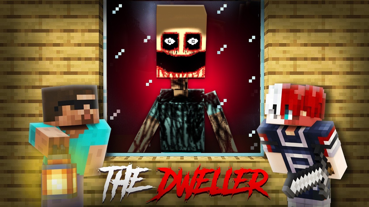 WE FOUND MIMIC DWELLER ATTACKING OUR MINECRAFT WORLD!! - Minecraft videos