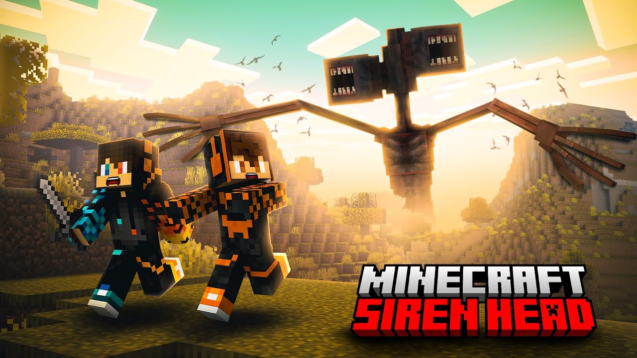 We Found SIREN HEAD In Minecraft! Ft. @MineFlux - Minecraft videos