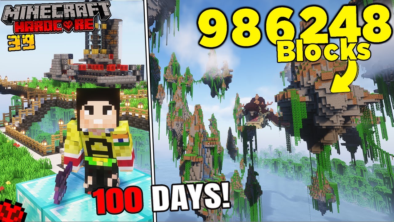 We Made Popular Movies Scenes In 100 Days In Minecraft Hardcore | 100 ...