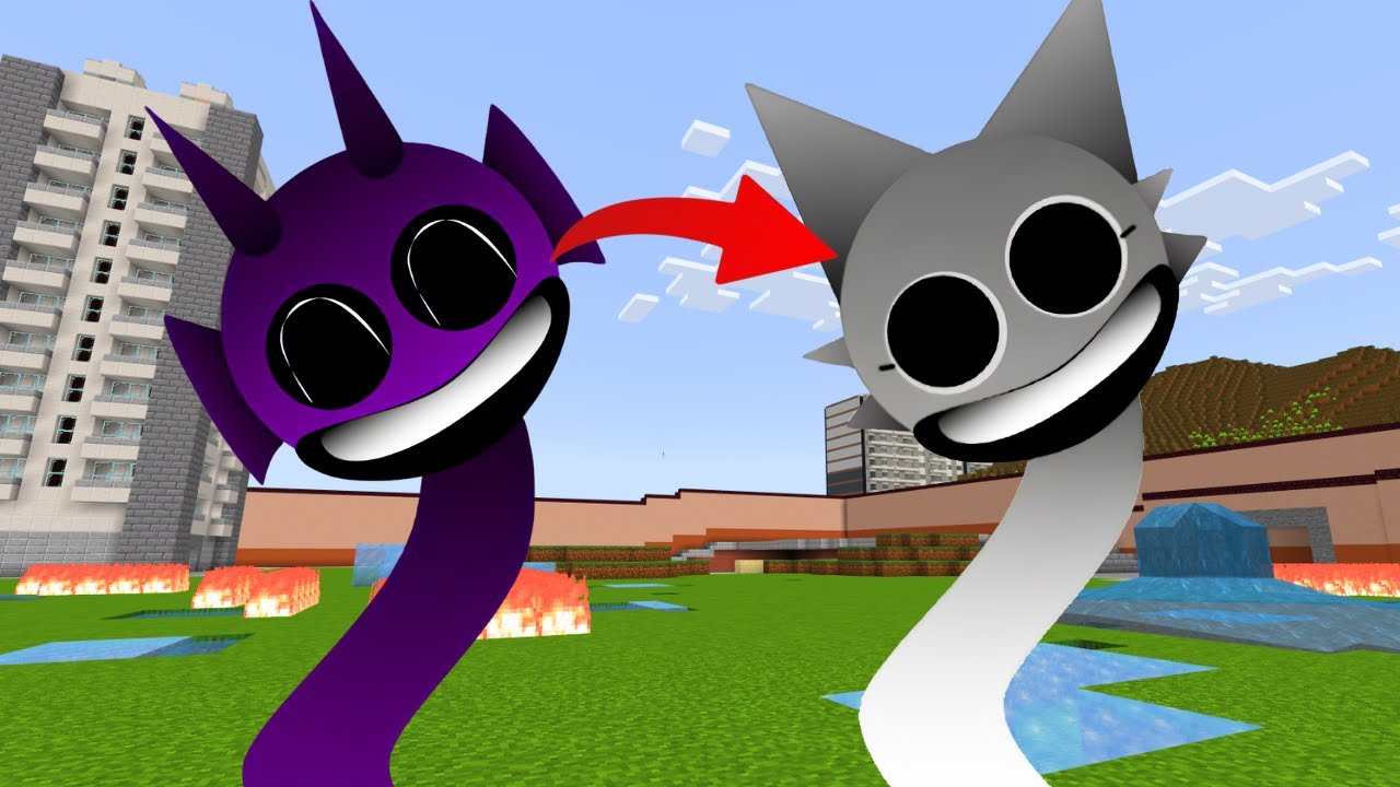 Wenda turned into Durple Phase 3 in Minecraft PE - Minecraft videos